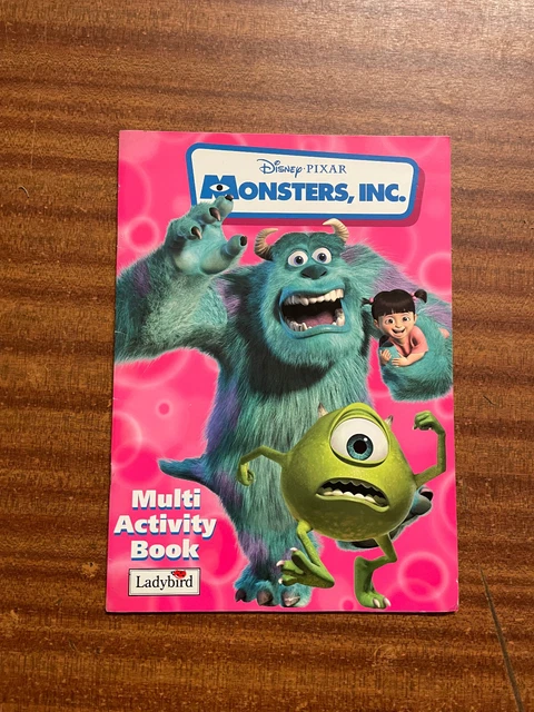 DISNEY PIXAR MONSTERS Inc - Multi Activity Book - Pub: Ladybird - 2002 ...