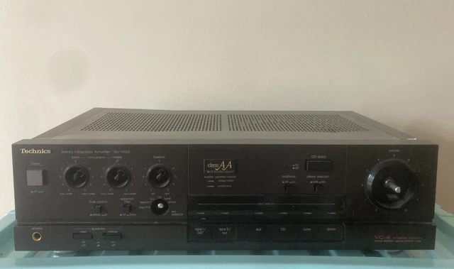 TECHNICS SU-V550 STEREO Class AA Integrated Amplifier / Spares Or ...