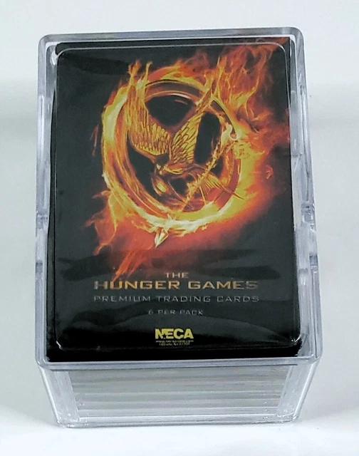 THE HUNGER GAMES complete trading card set 1-72 NECA + Walmart Promo ...