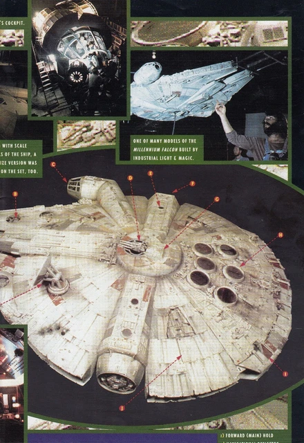 STAR WARS MILLENNIUM Falcon Poster Sonia Hillios For Hamilton ...