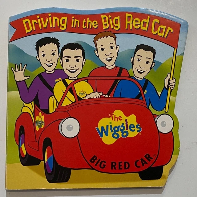 THE WIGGLES DRIVING In The Big Red Car Board Book 2008 Wiggle Book ...