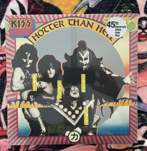 KISS RARE ALBUM. Hotter than Hell 45th Anniversary ltd edition. Orange ...