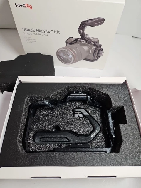 SMALLRIG BLACK MAMBA Mirrorless Camera Cage Kit for Canon EOS R5 & R5 C ...