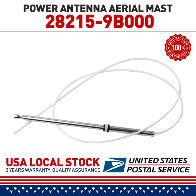 POWER ANTENNA AM FM Radio Replacement Mast Cable Cord For 95-98 Nissan ...