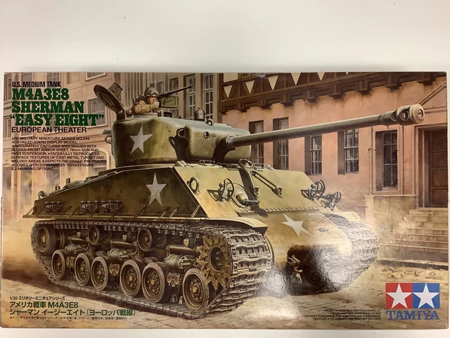 TAMIYA 1/35 SCALE US Medium Tank M4A3E8 Sherman Easy Eight £37.70 ...