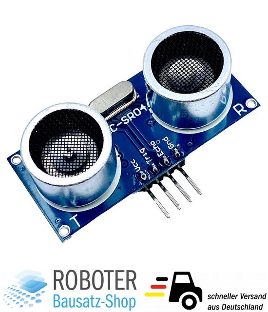 HC-SR04 ULTRASCHALLSENSOR ENTFERNUNGSMESSER Abstandsmesser Arduino Raspberry Pi EUR 3,43 ...