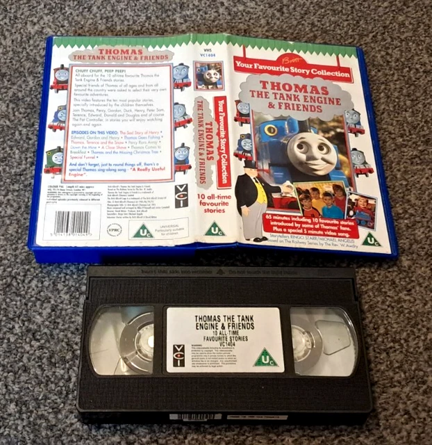 THOMAS THE TANK Engine Your Favourite Story Collection Pal Vhs Video ...