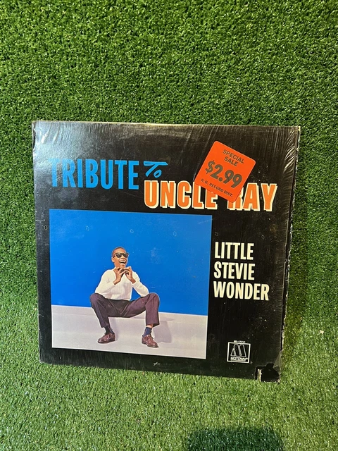 LITTLE STEVIE WONDER Tribute to Uncle Ray Tamla LP VG+ mono G+ cover ...