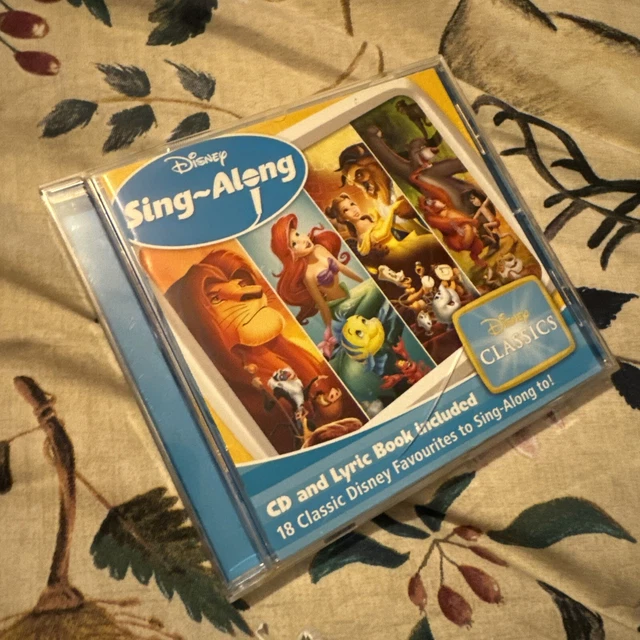DISNEY SING ALONG: Disney Classics - Various Artists CD And Lyric Book ...