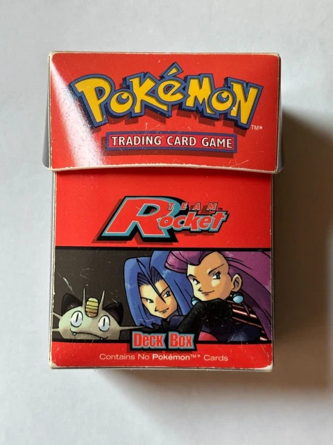 POKÉMON TEAM ROCKET Deck Box (Pokémon Trading Card Game) EUR 36,11 ...