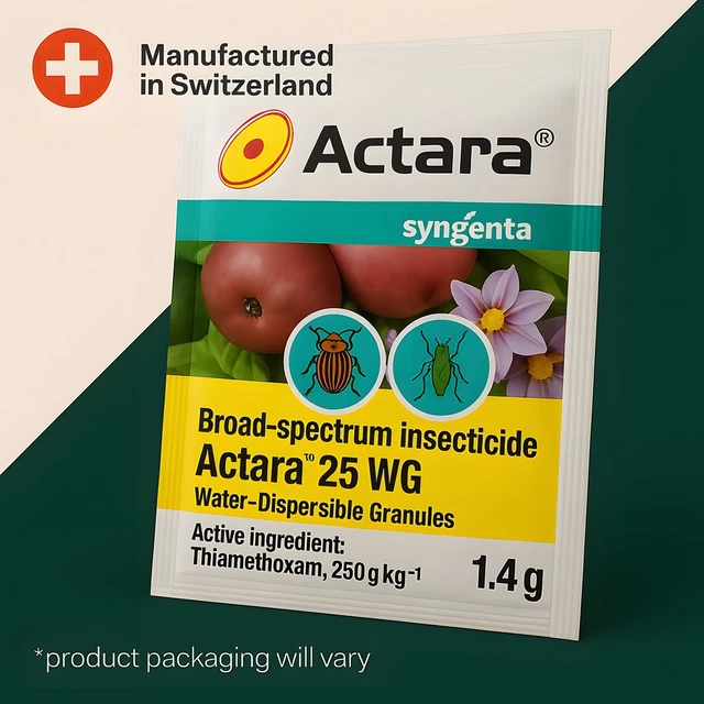 SYNGENTA ACTARA INSECTICIDE Thiamethoxam Aphids Whitefly Thrips ...