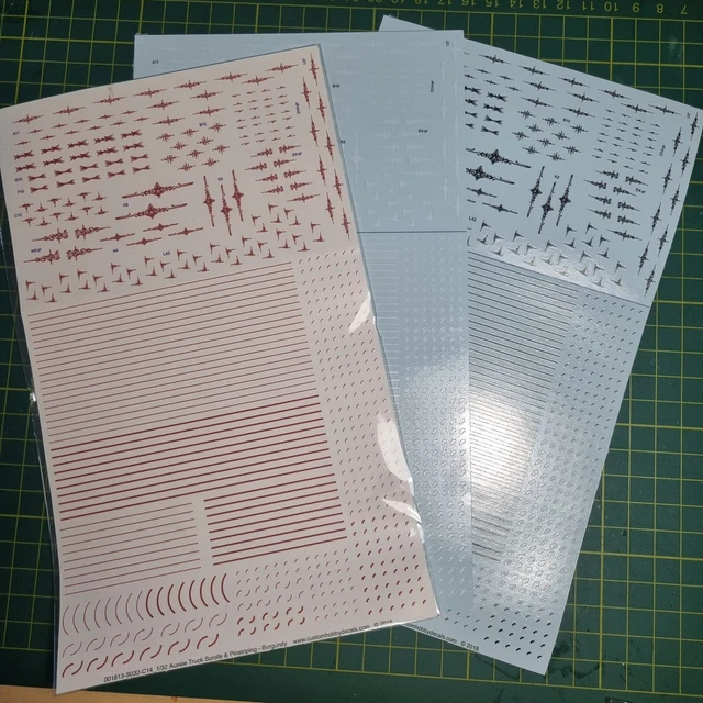 TRUCK SCROLLS & Pinstriping - Traditional Australian - many Scales ...