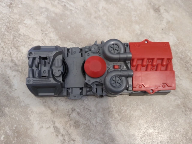 MATTEL HOT WHEELS Car Launcher Motorized Track BOOSTER Red Grey ...