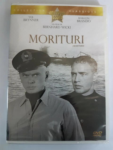 NUOVA DVD MORITURI 1965 Yul Bryner Marlon Brando Janet Margolin Guerra ...