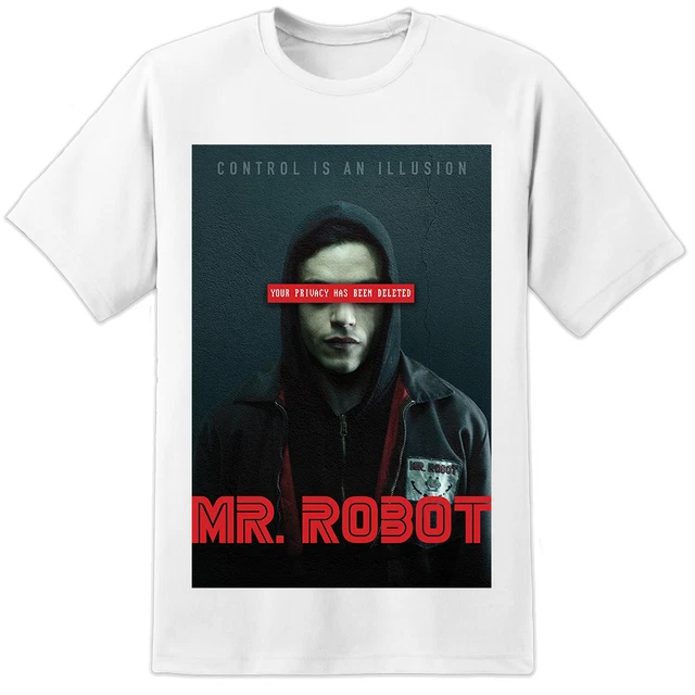 MR ROBOT PRIVACY Supprimé Elliot Acier Montagne E Corp Fsociety T Shirt ...