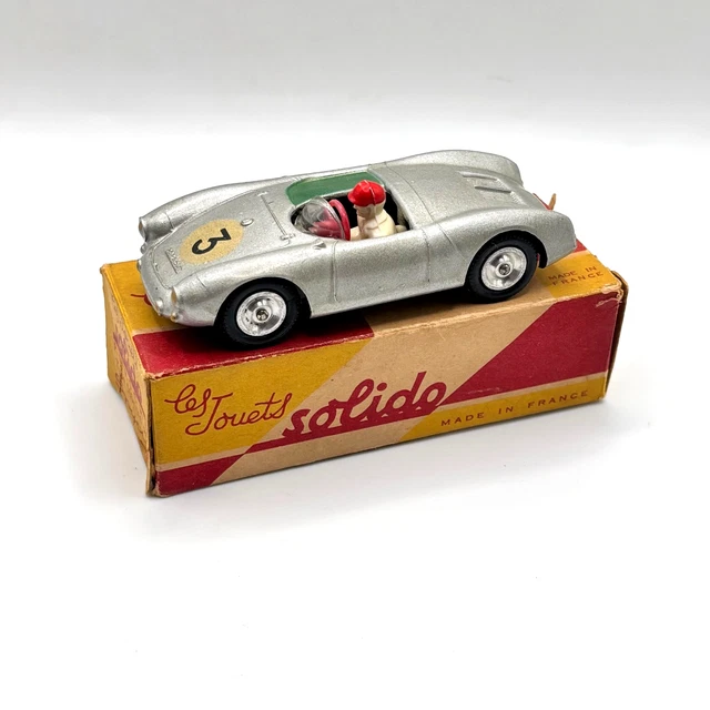 SOLIDO PORSCHE 550/1500 RS Spyder – early productin in original box ...