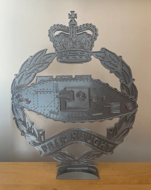 ROYAL TANK REGIMENT cap badge emblem memorial veteran present. £12.00 ...