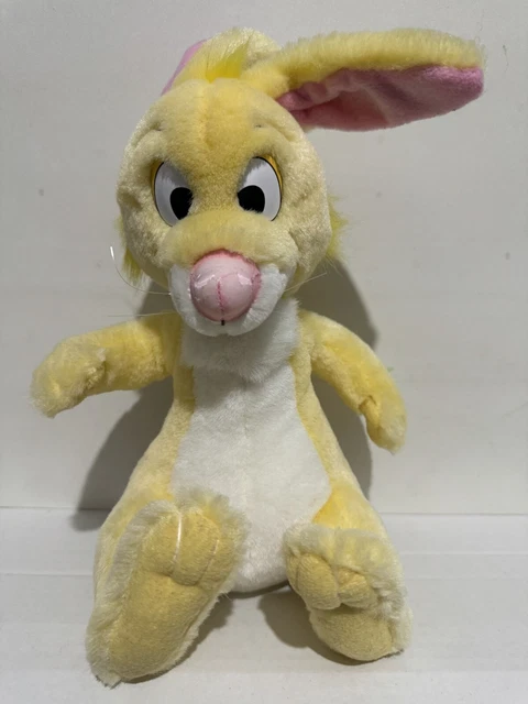 VINTAGE WALT DISNEY Yellow “Rabbit” Plush Winnie The Pooh 10" Stuffed ...