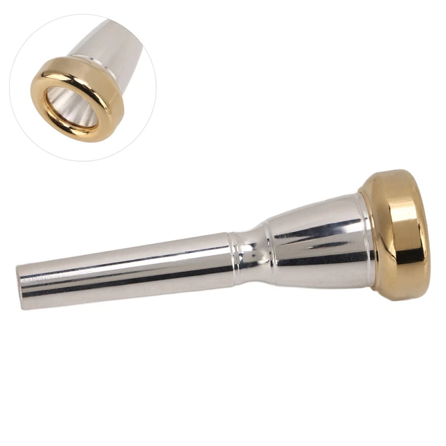 TRUMPET MOUTHPIECE SET Polished Metal Trumpets Part 3C 3B 2C 2B Musical ...