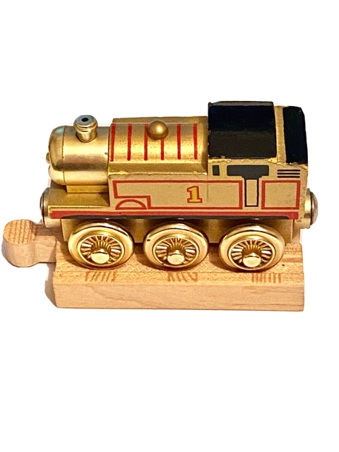 THOMAS THE TANK Engine Friends Gold Wooden Limited 60th Year Edition ...
