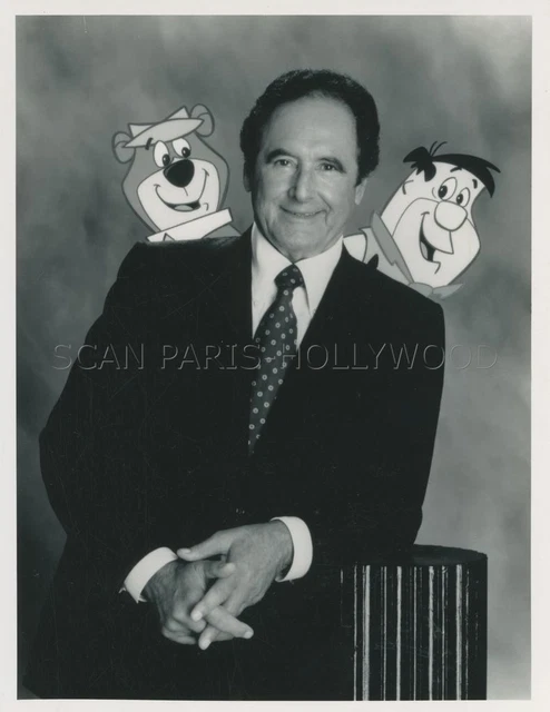 JOE BARBARA 1992 PHOTO Original Cartoon Fred Flintstone Barney Bear EUR ...