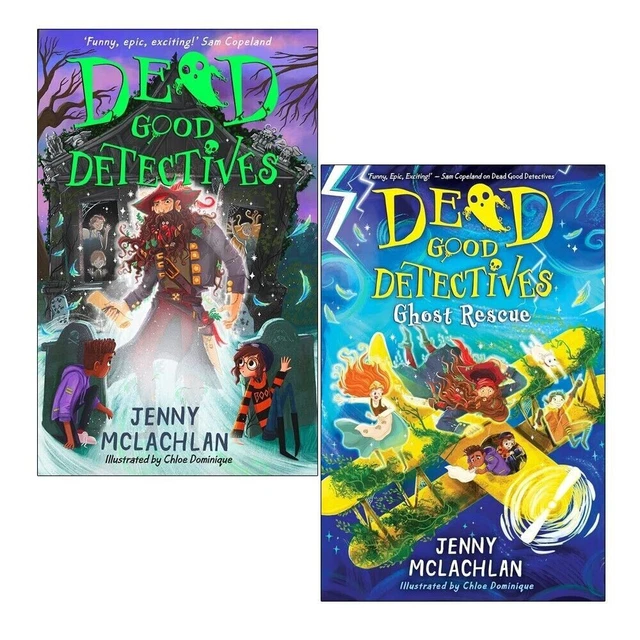 COLLECTION DE LIVRES Dead Good Detectives série 2 par Jenny McLachlan ...