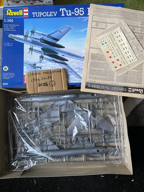 REVELL 1/144 TUPOLEV Tu-95 Bear D - #4602 - *SEALED BAGS* £30.00 ...