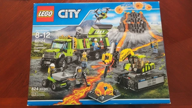 🌋LEGO CITY: VOLCANO Exploration Base (60124) New and unopened Retired ...