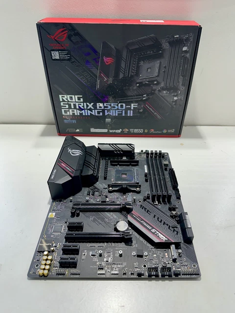 ASUS ROG STRIX B550-F Gaming WiFi II AM4 Motherboard! Faulty Spare ...