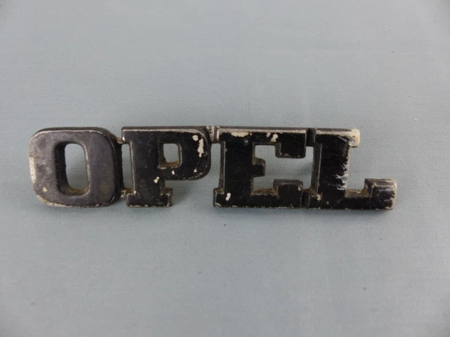 OPEL ANCIEN SIGLE emblème monogramme insigne logo badge hayon coffre en ...