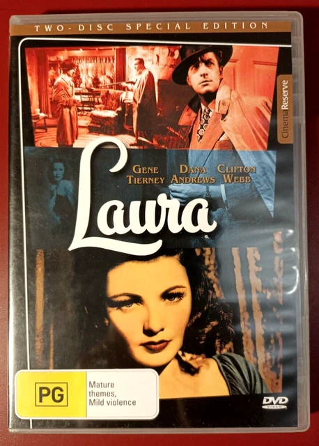 LAURA: SPECIAL EDITION (1944) - 2- Disc DVD Region 4 - Gene Tierney ...