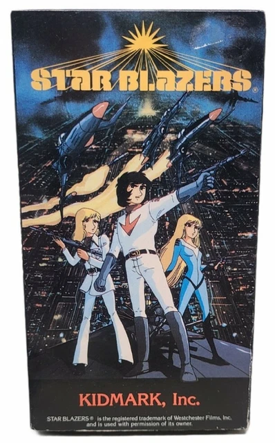 📼 STAR BLAZERS (VHS The Beginning: Quest for Iscandar Kidmark Inc Anime ...