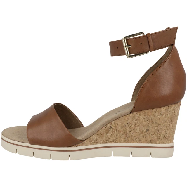 CAPRICE 9-28711-20 ESCARPINS Femmes à Semelle Compensée Sandalette ...