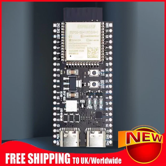 ESP32/ESP32-S3/ESP32-C3 SCHEDA DI sviluppo doppia tipo C (N16R8 non saldata) EUR 9,88 - PicClick IT