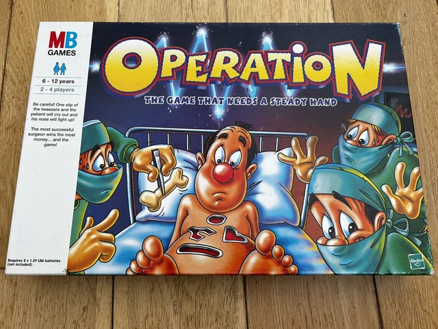 OPERATION GAME BY MB Games 1999 - One Piece Missing, Pencil. VG ...