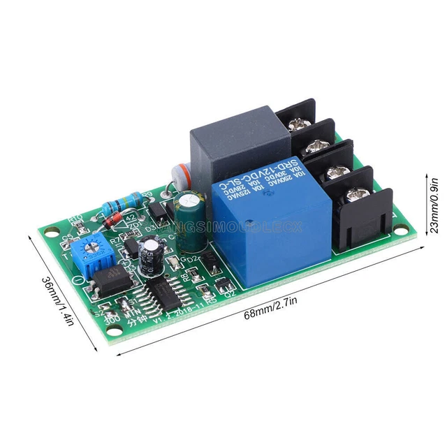 AC 100-250V RELAY Module Adjustable Time Relay Switch for Fan delay off EUR 4,62 - PicClick DE