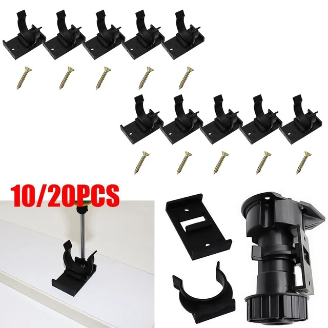 1020PCS ADJUSTABLE CABINET Leg Clips Detachable Plastic Plinth Brackets ...