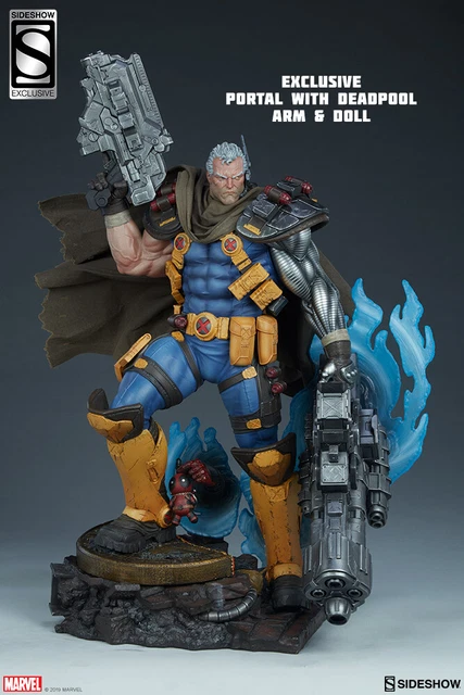 FIGURINE MARVEL X-MEN Comics Cable Format Premium Statue Exclusive par ...