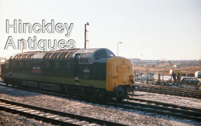 35MM NEGATIVE BR British Railway Diesel Loco Class 55 Deltic 55002 York 1981 £4.99 - PicClick UK