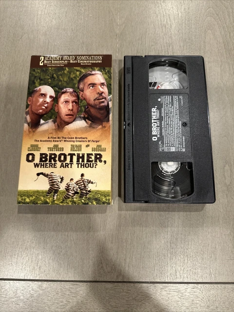 OH BROTHER WHERE Art Thou VHS Tape Movie Full Screen Edition Cohen FREE ...