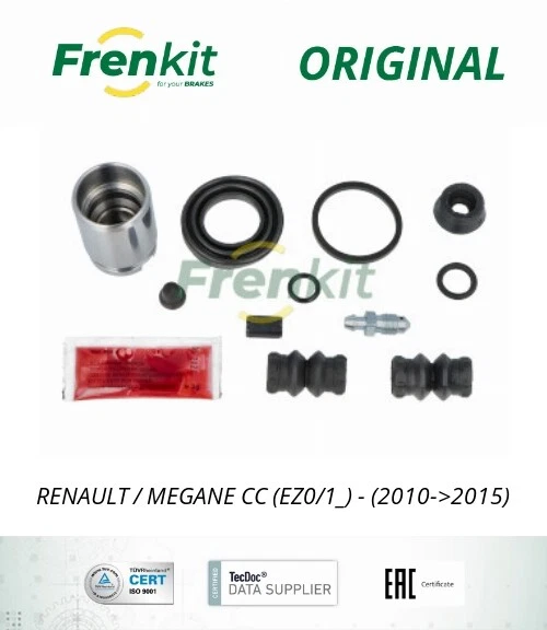 FRENKIT CALIPER REPAIR Kit + Piston 234910 - RENAULT - MEGANE CC (EZ0/1_) - (201 EUR 14,63 ...