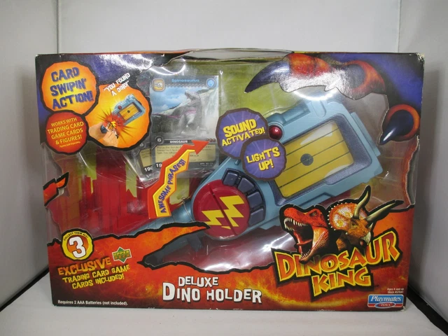 NEW SEGA PLAYMATES Dinosaur King DELUXE DINO SLASHER Card Deck Swiper ...