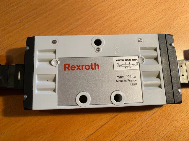 BOSCH REXROTH 0820 059 001 vanne pneumatique bobine magnétique des deux ...