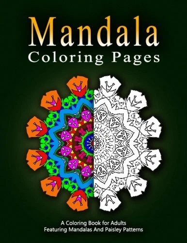 MANDALA COLORING PAGES - Vol.5: adult coloring pages: Volume 5.by Charm New