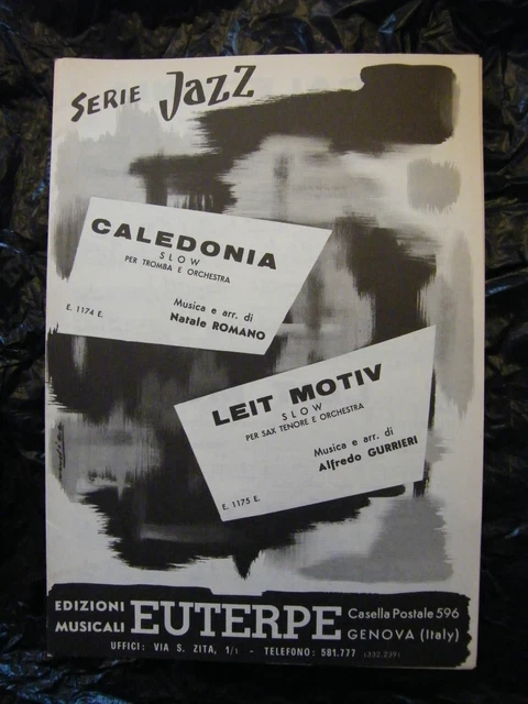 & SPARTITO CALEDONIA Romano Leit Motivo Gurrieri 1965 " EUR 13,47 ...