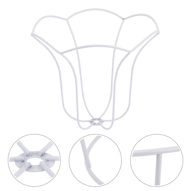 WIRE LAMP FRAME Shade Frames Only Decorative Lampshades for Table Diy £ ...