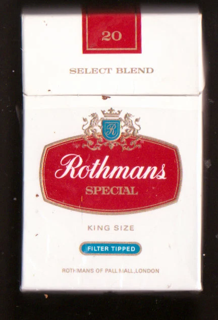 EMPTY PACKET 20 Rothmans Special King Size Low Tar R £28.76 - PicClick UK