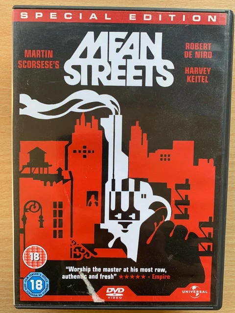 MEAN STREETS DVD 1973 Italian American Crime Gangster Drama Classic EUR ...