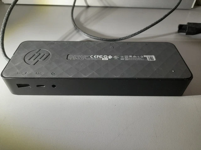STATION D'ACCUEIL PORTABLE HP USB-C Universal Dock USB 3.0 (HSA-B005DS ...