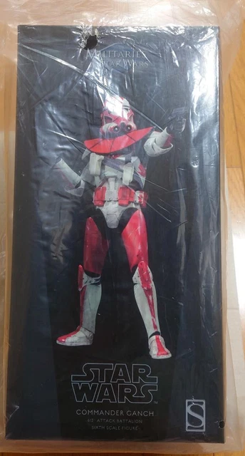FIGURINE SIDESHOW STAR Wars Militaries Commander Ganch échelle 1/6 avec ...